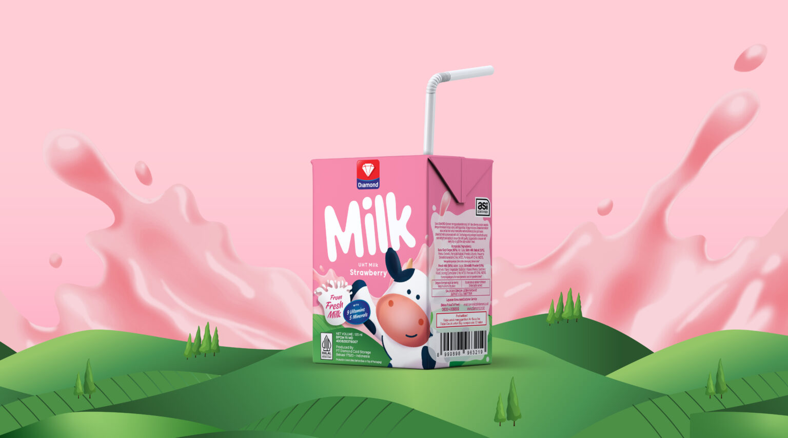 Diamond UHT Milk - Visious