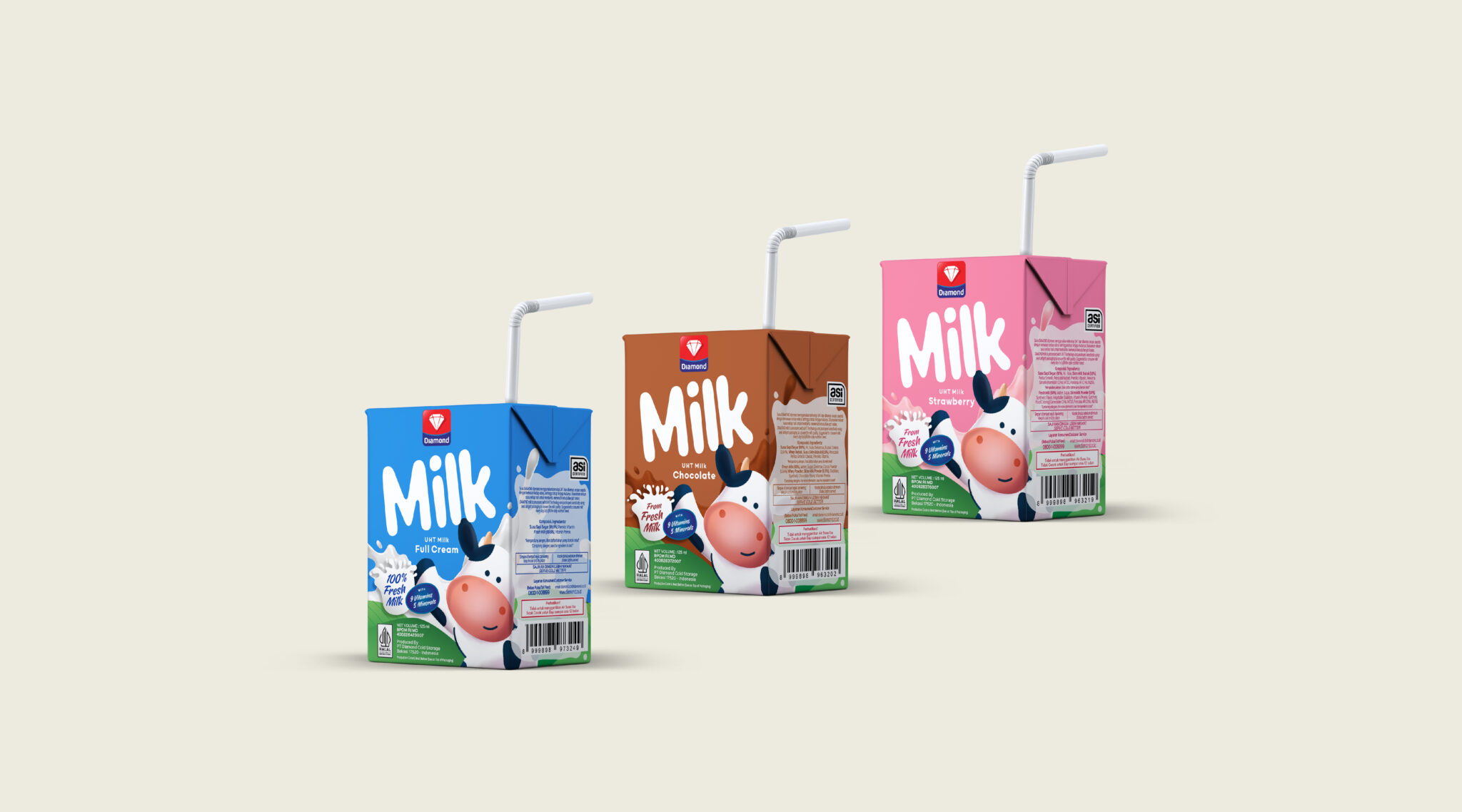 Diamond UHT Milk - Visious