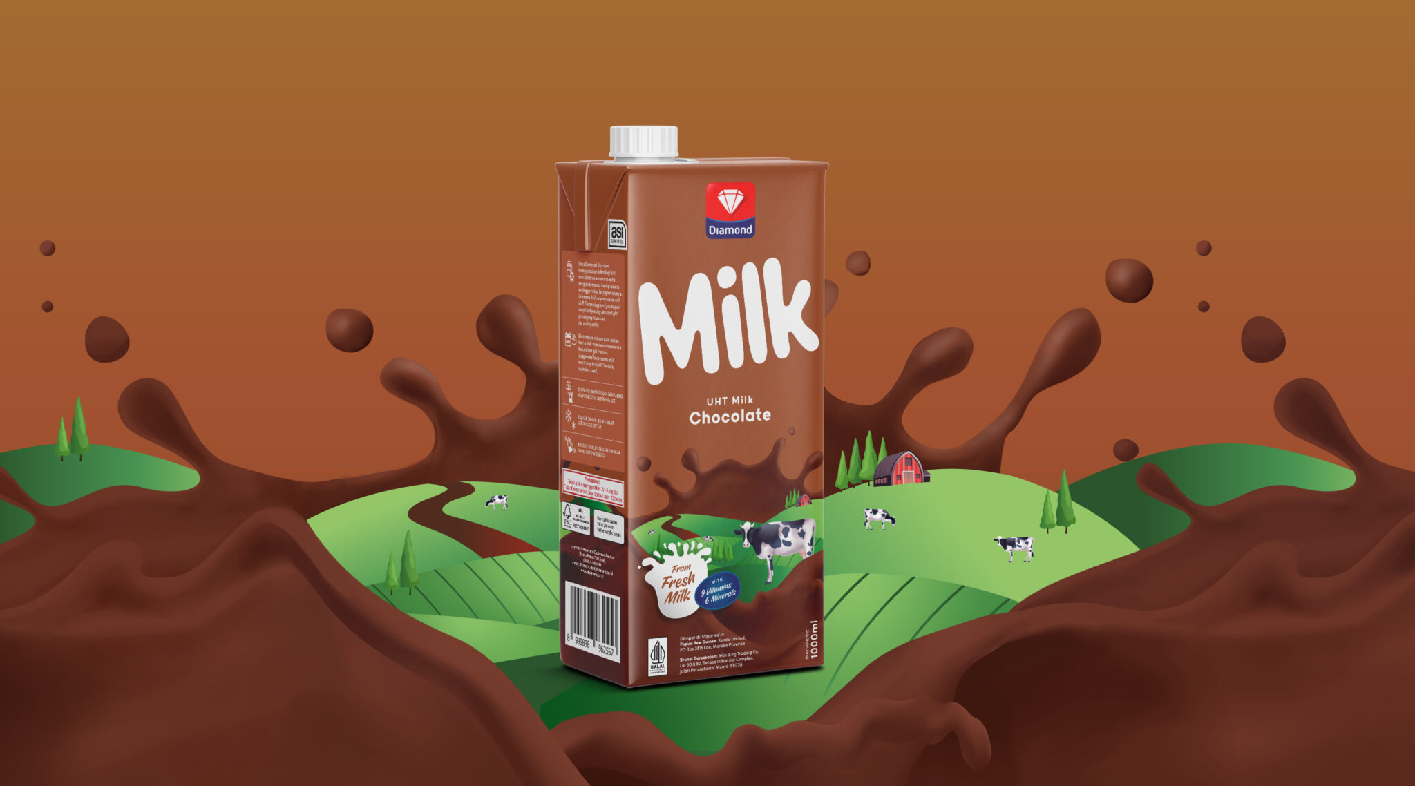 Diamond UHT Milk - Visious