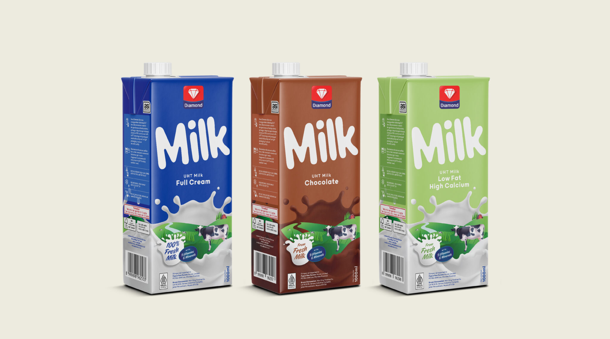 Diamond UHT Milk - Visious